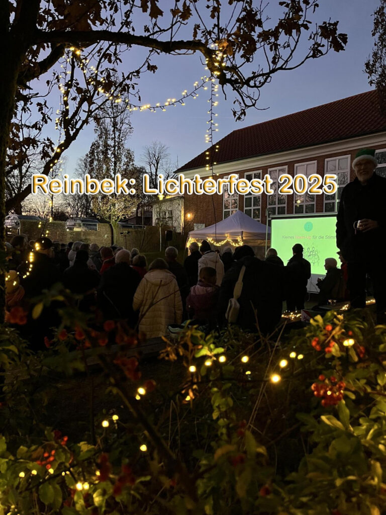 Lichterfest Reinbek 2025 – Vorweihnachtliches Event
